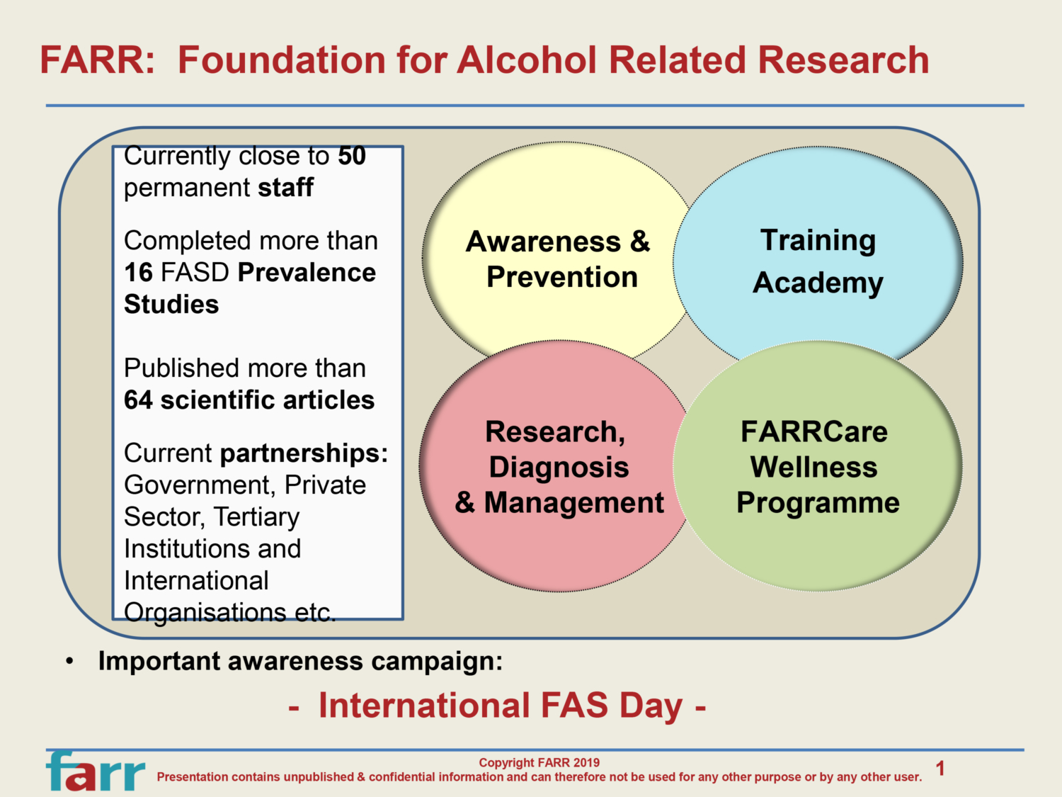 What we Do - FARR SA